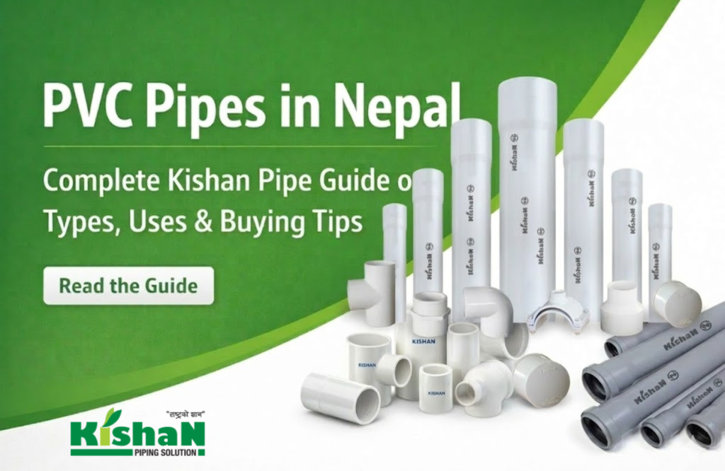PVC Pipes in Nepal: Types, Uses & Buying Guide | Kishan Pipe